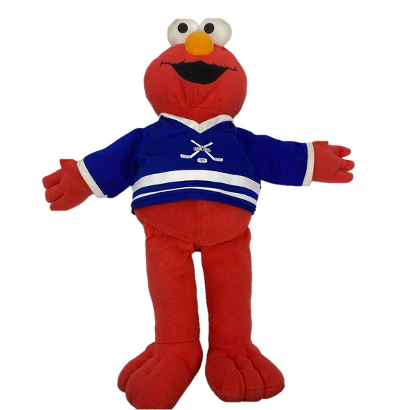 Sesame Street | Toys | Fisher Price Sesame Street Elmo Hockey Player 26 ...